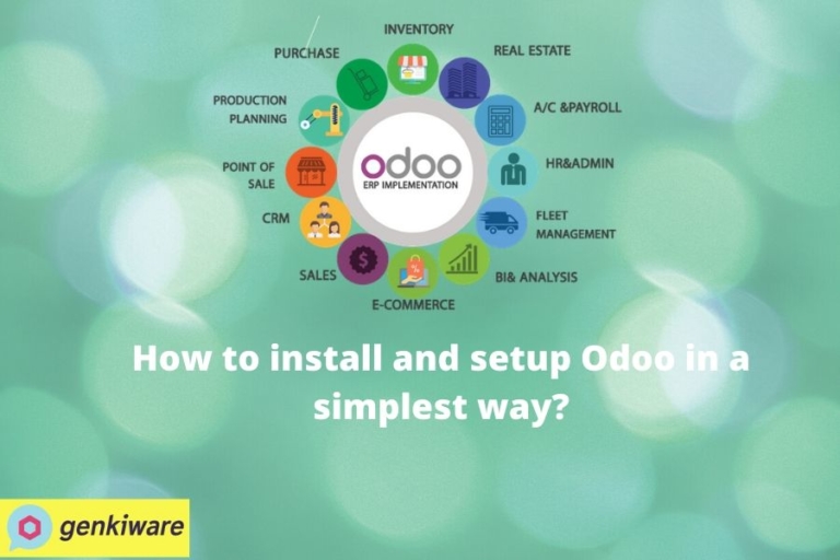 How to install and setup Odoo ERP in a simplest way? - Genkiware